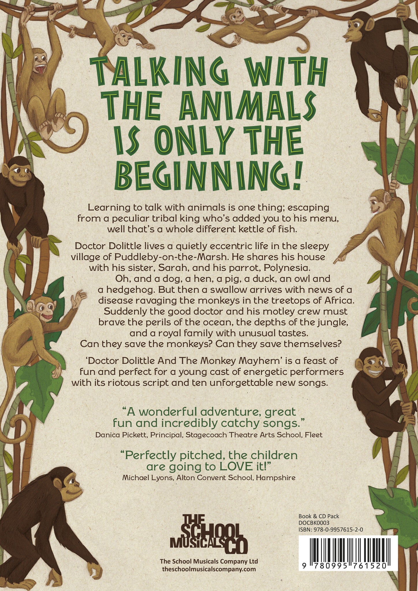 Doctor Dolittle And The Monkey Mayhem