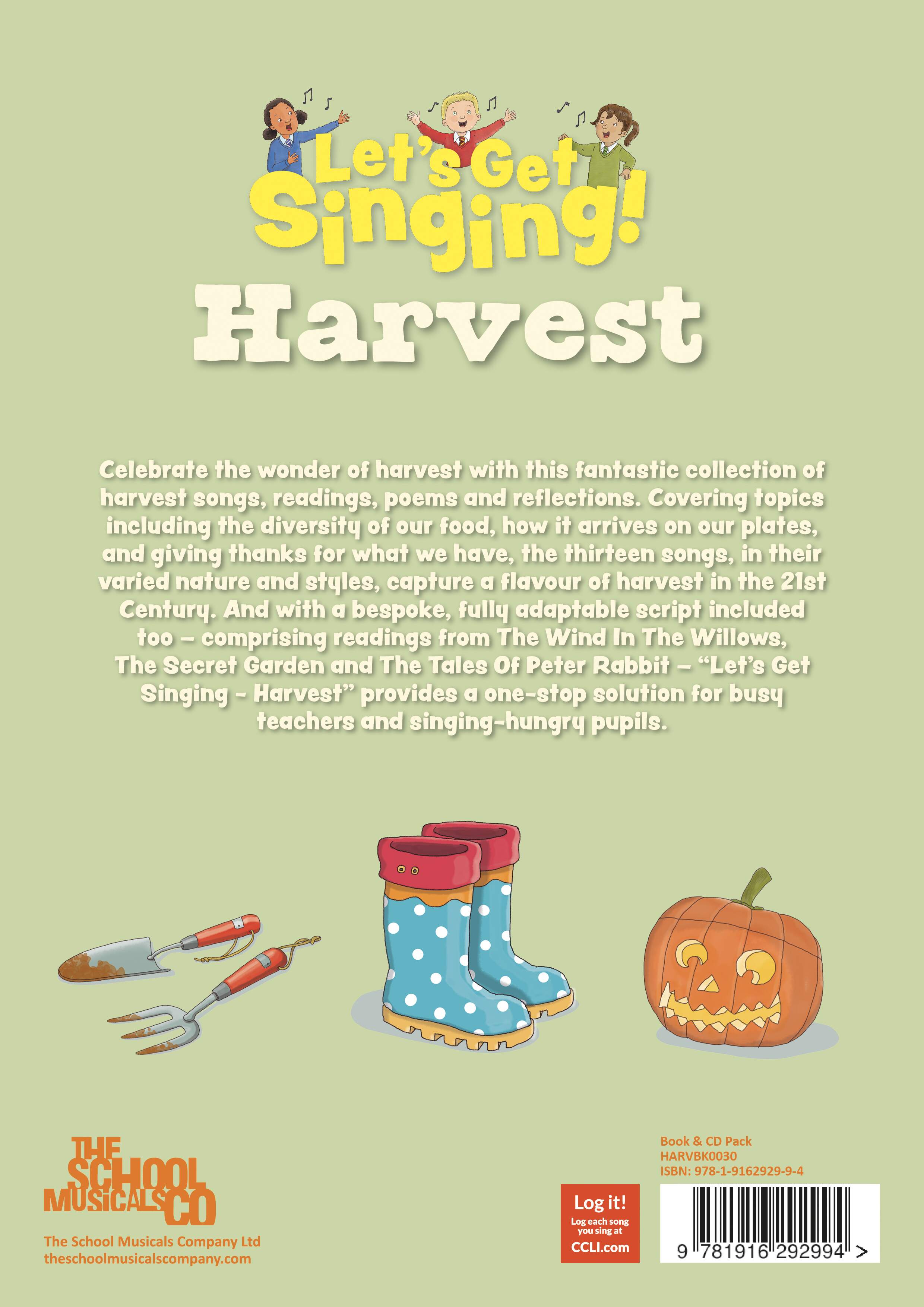 Let's Get Singing - Harvest - Songbook